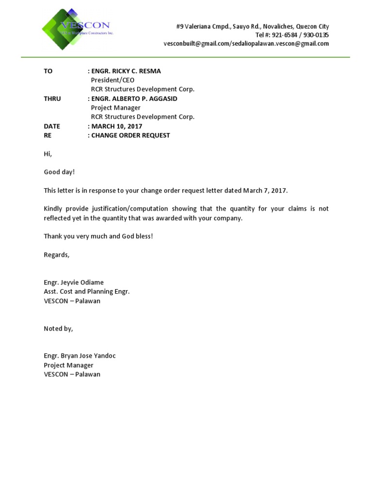 Change Order Claims | PDF