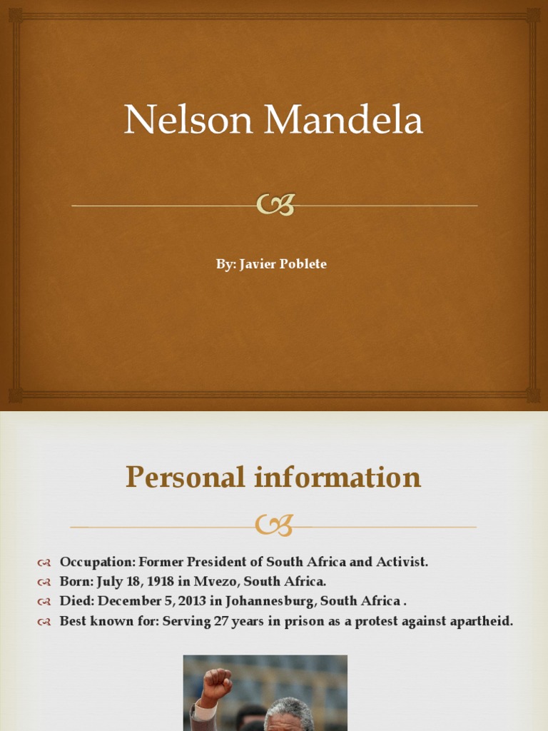 Nelson Mandela | PDF