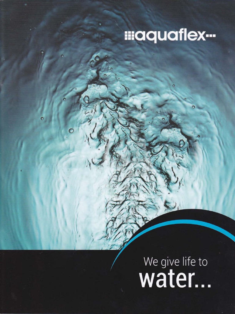 Brosur Aquaflex | PDF | Pipe (Fluid Conveyance) | Sewage Treatment