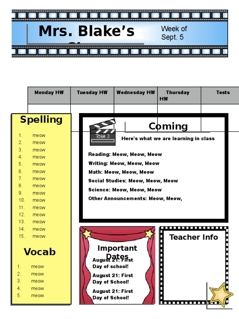 Moviethemednewsletter | PDF | Language Arts & Discipline | Foreign ...