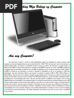 Ang Mga Bahagi NG Computer | PDF