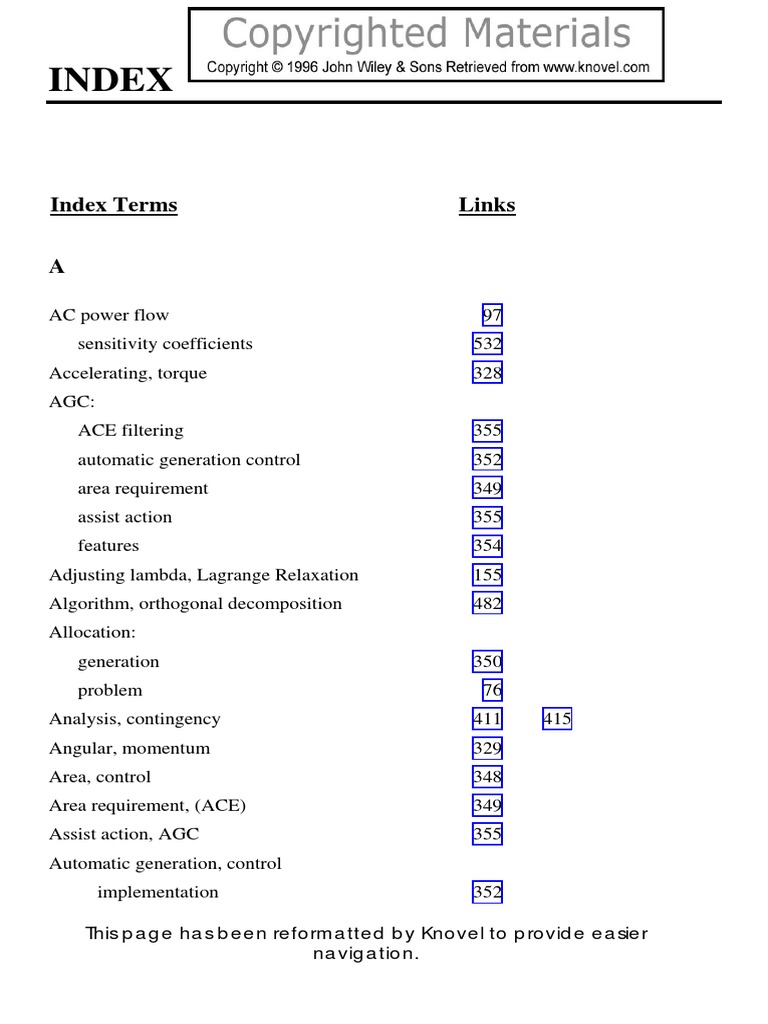 Indx PDF | PDF | Hydroelectricity | Mathematical Optimization