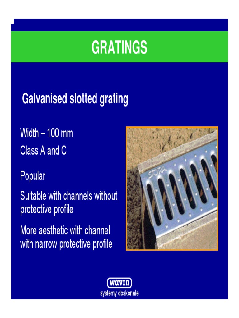 Catalog Rigole WAVIN | PDF | Building Materials | Industries