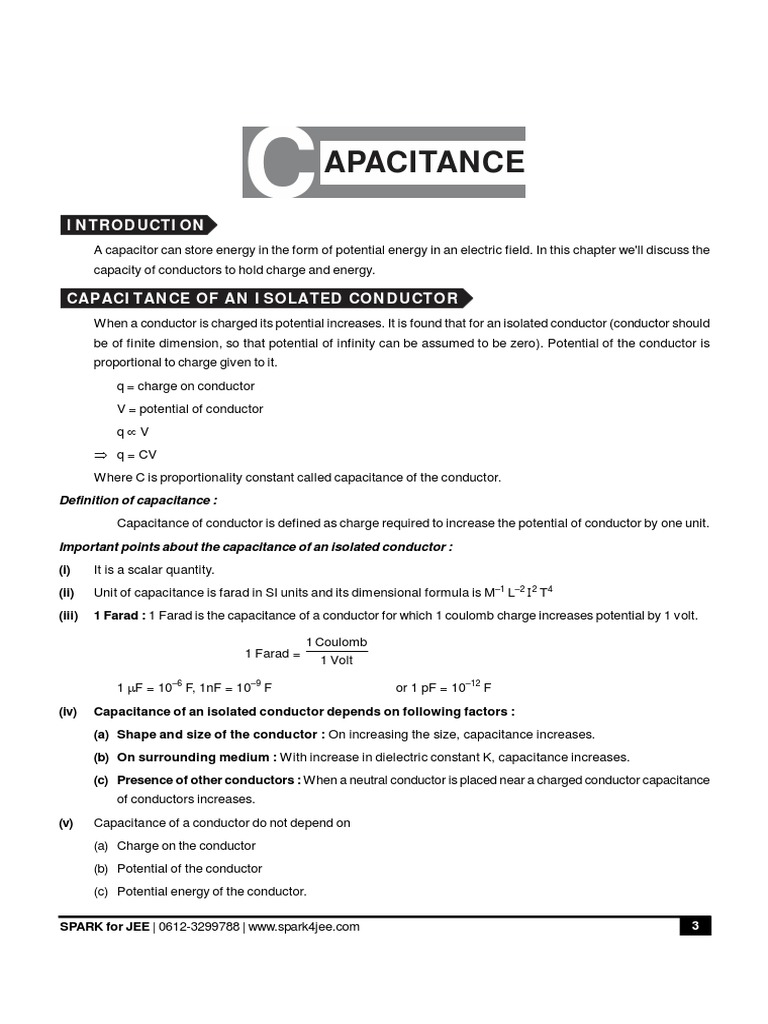 Capacitor | PDF | Capacitance | Capacitor