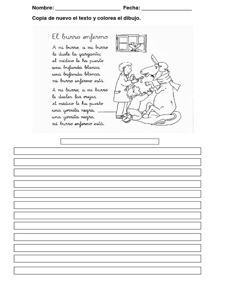 El Burro Enfermo | PDF