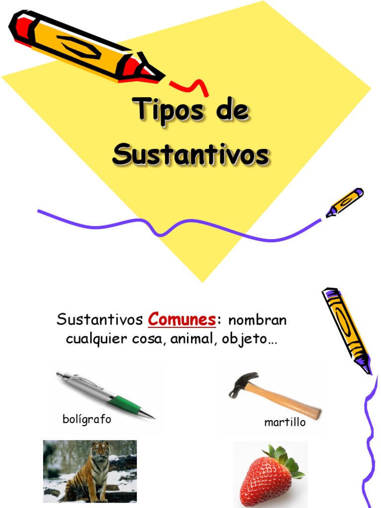 Tipos de Sustantivos | PDF
