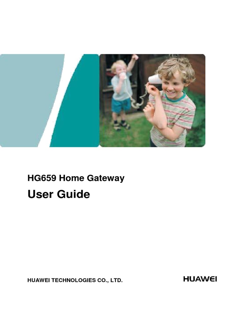 User Manual Huawei Modem Hg659 | PDF | File Transfer Protocol ...