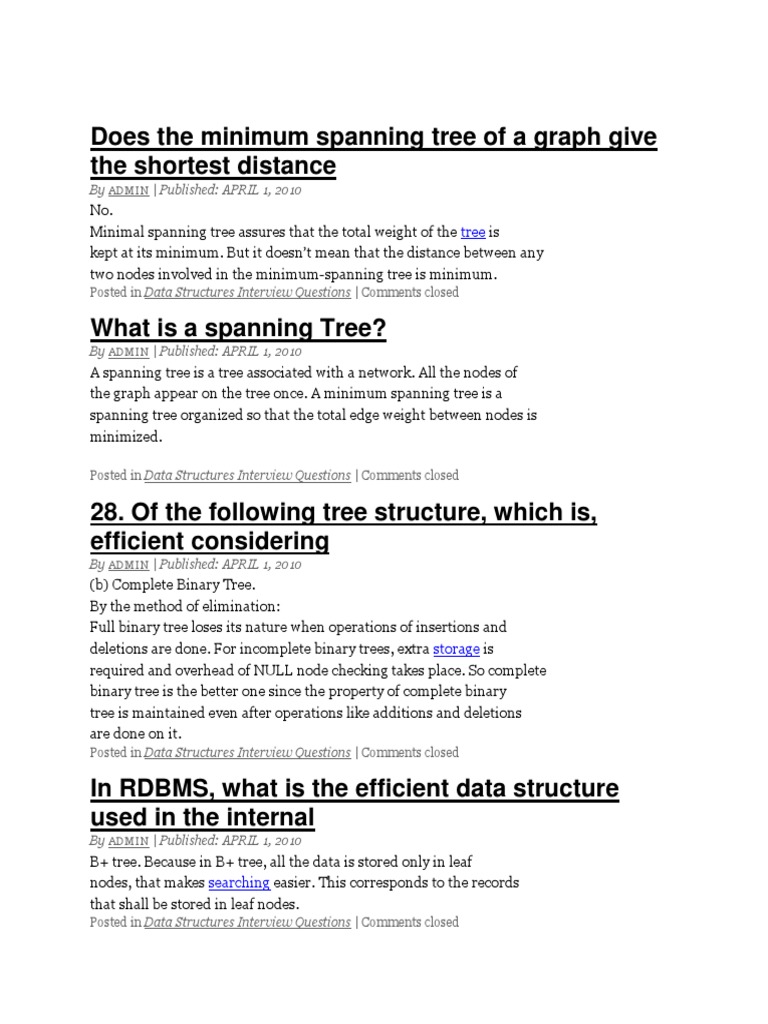 Rdbms Interview Ques Pdf Pointer Computer Programming Data Management 