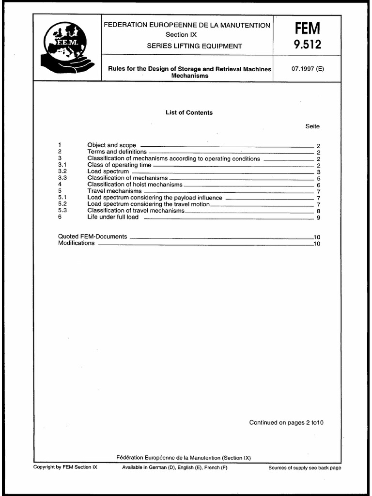 Fem 9.512 | PDF