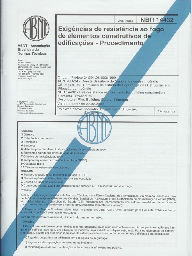 NBR 14432 | PDF