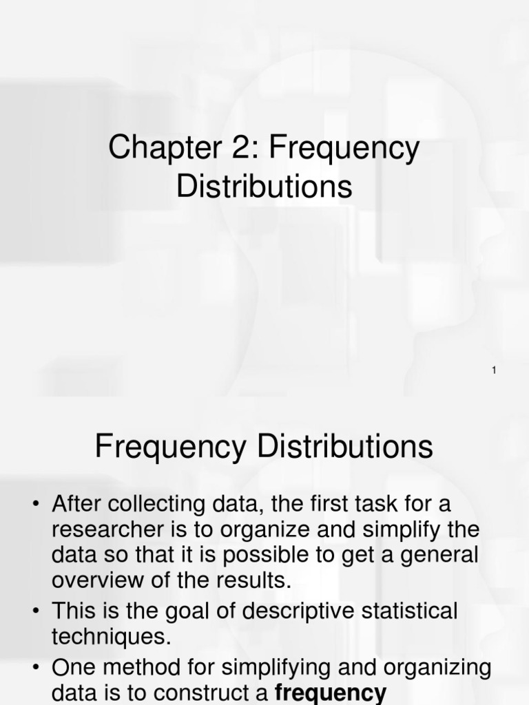 Chapter 2: Frequency Distributions | PDF | Percentile | Histogram