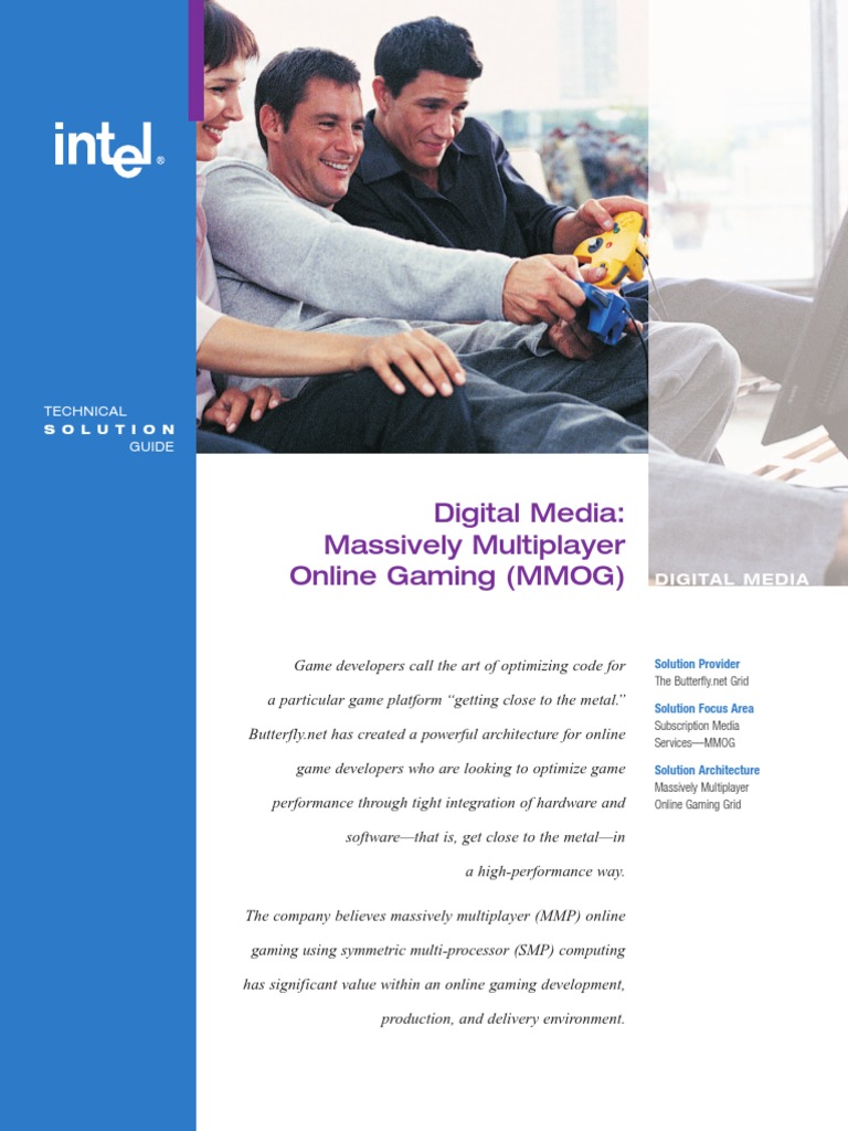 Digital Media: Massively Multiplayer Online Gaming (MMOG) : Technical ...