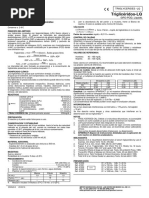 Inserto Spinreact Creatinina | PDF | Creatinina | Química