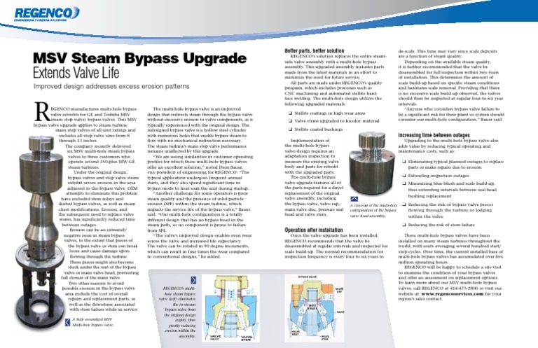 MSV | PDF | Valve | Steam