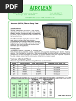 En 1822 - Hepa & Ulpa Filters | PDF