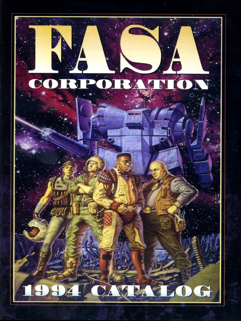 1994 FASA Product Catalog | PDF | Battle Tech | Juego de azar