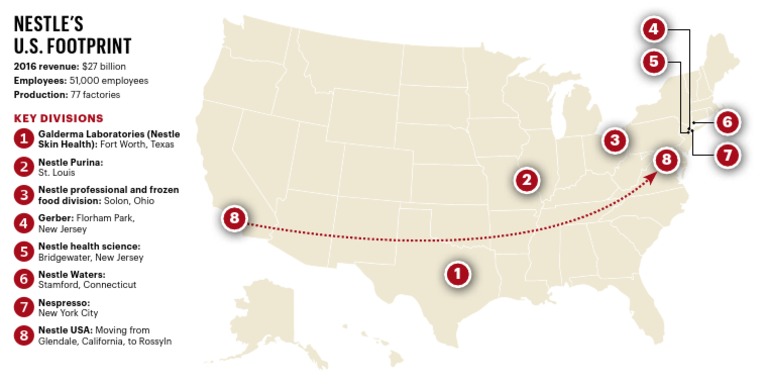 Nestle Map | PDF | Nestlé | Virtual Reality