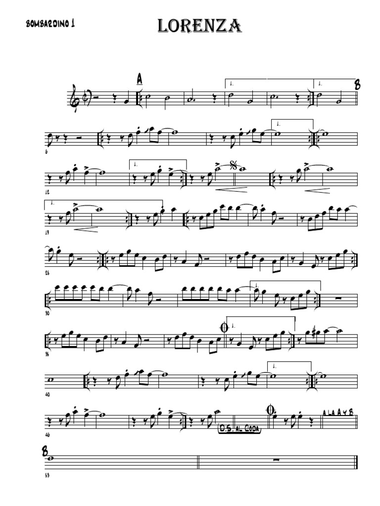 Lorenza Bb1 | PDF