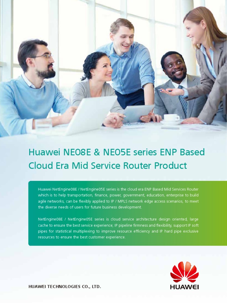 Huawei NE08E NE05E Series Mid End Router Product Brochure | PDF ...