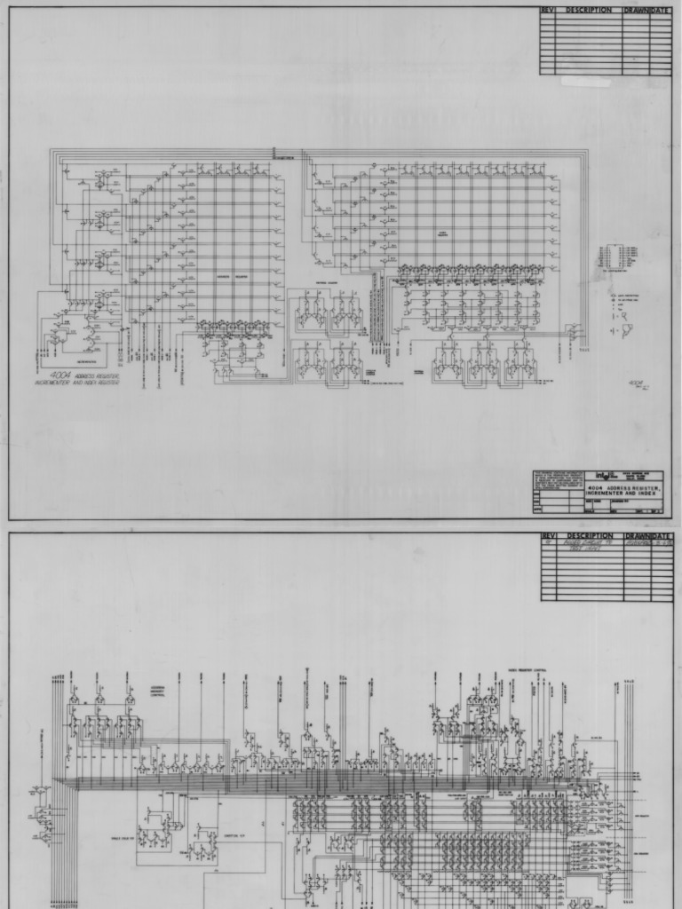 4004 Schematic PDF | PDF