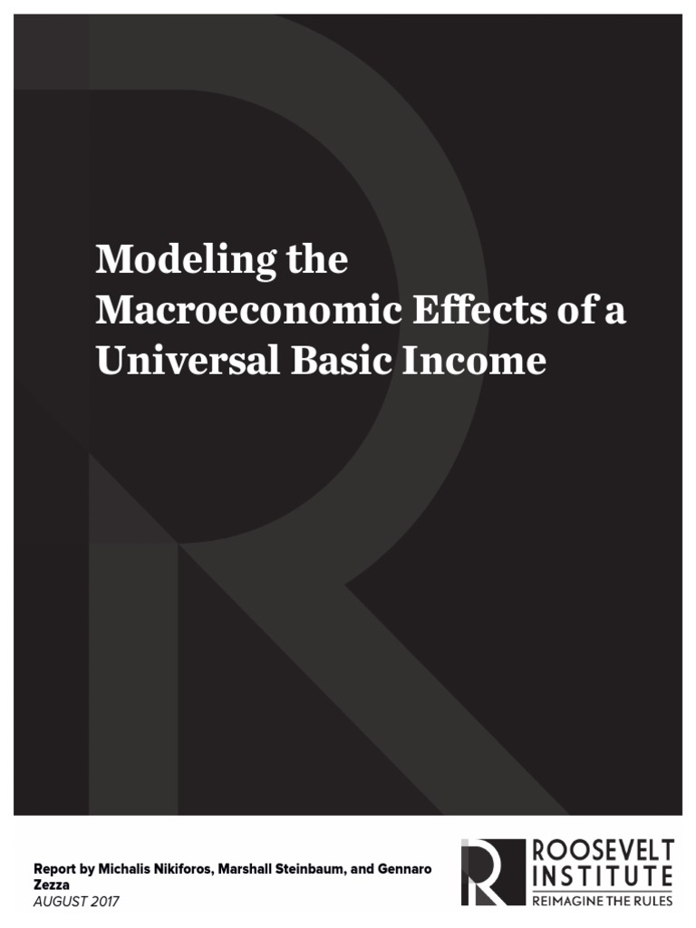 Modeling The Macroeconomic Effects of A UBI | PDF | Macroeconomics ...