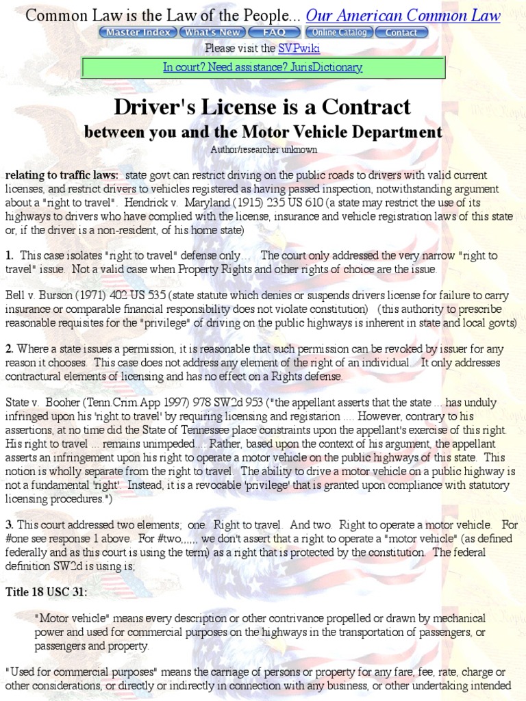 Driving: A Privilege, Not a Right | PDF | Driving | Driver's License