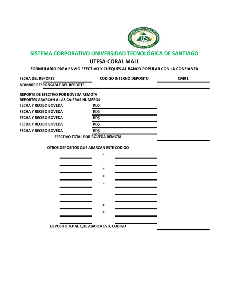 Formularios y Codigos de Caja | PDF | Agitación | Business