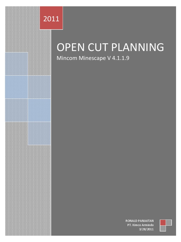 Open Cut | PDF