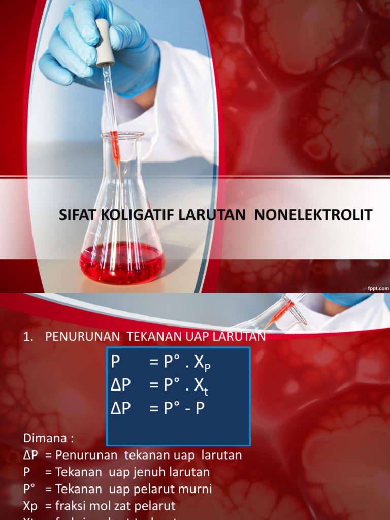SIFAT KOLIGATIF LARUTAN | PDF