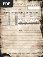 Stalker RPG Character Sheet | PDF