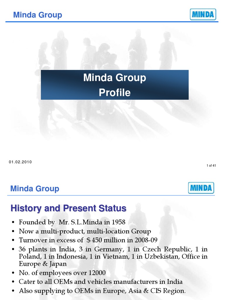 Minda Group Profile | PDF | Car | Vehicles