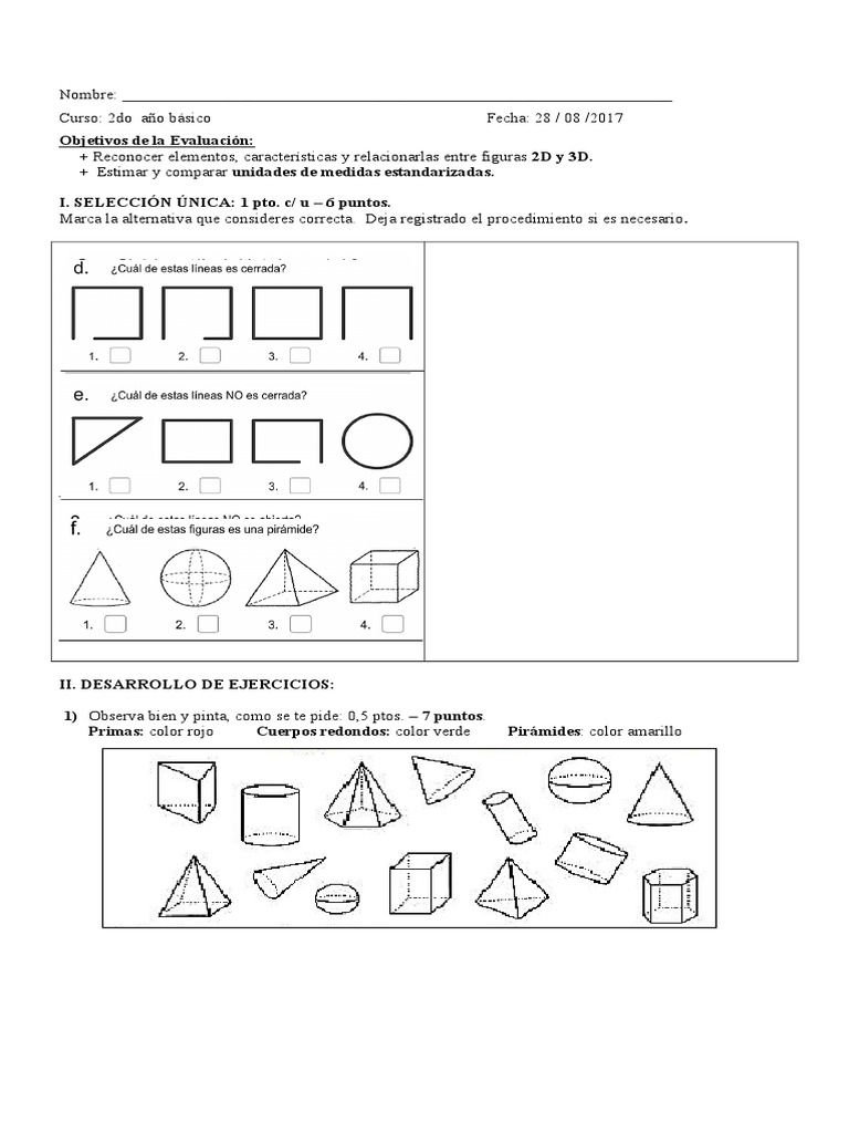 Prueba 2do Geom | PDF