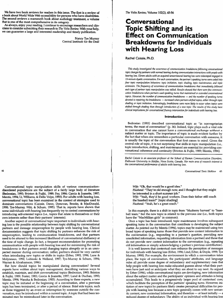 Tema 11 Conversational Topic Shifting and Its Effects On Communications ...