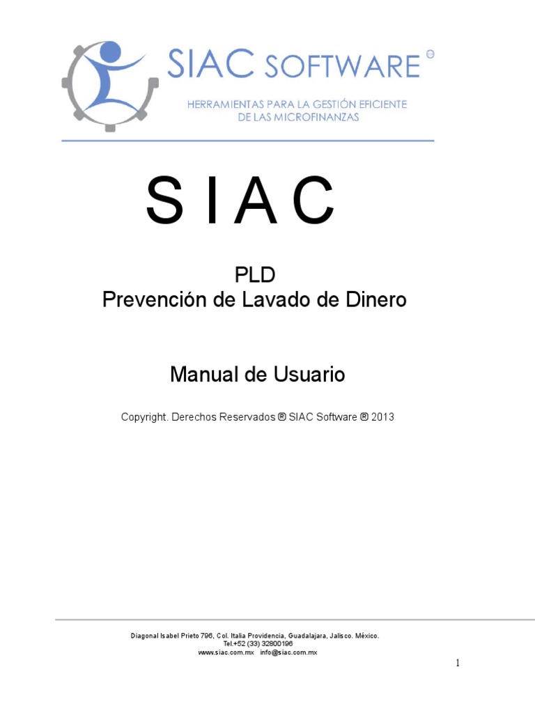 Manual Siac PLD | PDF | Point and Click | México