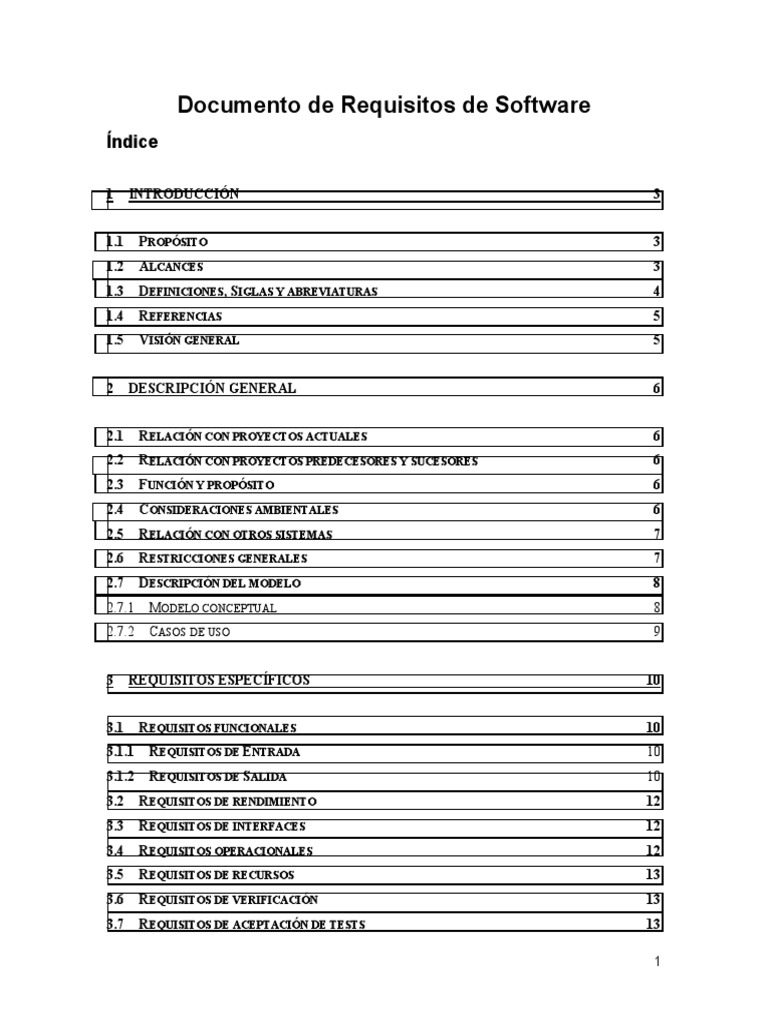 Ejemplo Documento de Requisitos | PDF | Navegador web | Servidor ...