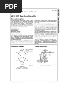 LM733 PDF | PDF | Amplifier | Electronic Circuits