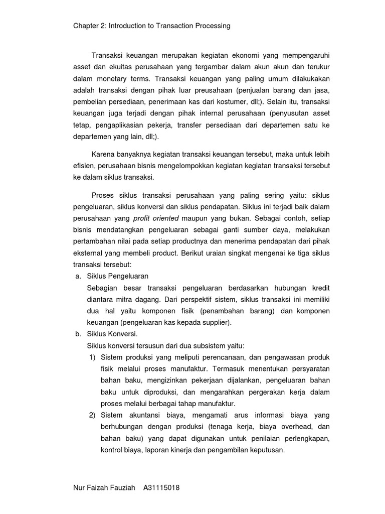 Chapter 2 Introduction To Transaction Processing Pdf