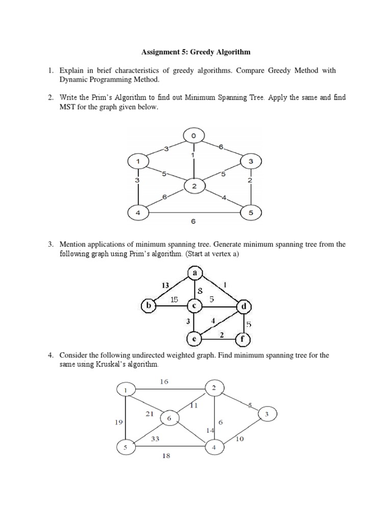 ADA Assignment 5 & 6 | PDF