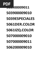 Customs Codes for SIBS Buses | PDF