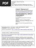 Full Leopold Matrix | PDF | Environmental Impact Assessment | Soil