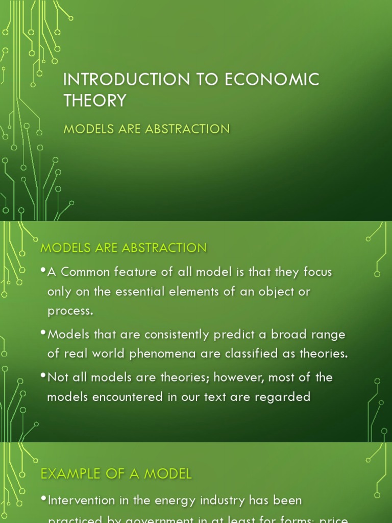 Introduction To Economic Theory | PDF | Economic Equilibrium | Prices