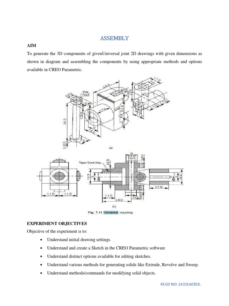 Kiran Universal Coupling | PDF | Extrusion | Geometry