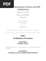 Overview of the Customs Modernization Act | PDF | Dumping (Pricing ...