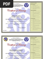TESDA Sample Training Certificate | PDF | Computer Science | Computer ...