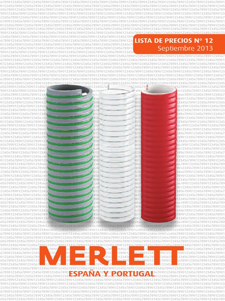 Merlett - Tarifa Precios Sep'13 (Ed. Nov'16) | PDF