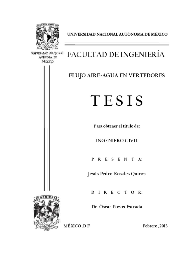 Tesis PDF | Download Free PDF | Agua | Represa
