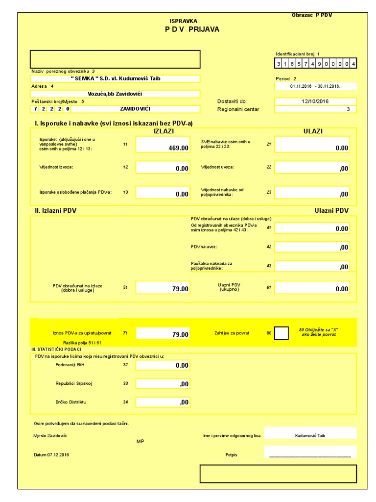PDV PRIJAVA 11-2016.xls