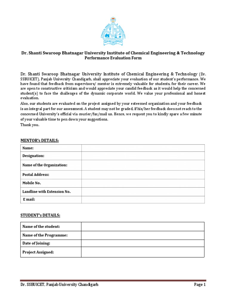 Performance Evaluation Form-1 | PDF | Recruitment | Cognition