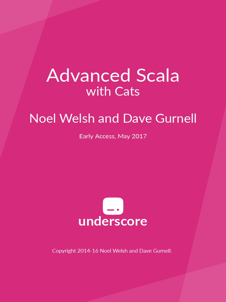 Advanced Scala | PDF | Boolean Data Type | Class (Computer Programming) Advanced Scala | PDF | Boolean Data Type | Class (Computer Programming)