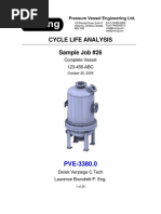 Sample FEA Report | PDF | Stress (Mechanics) | Stress–Strain Analysis
